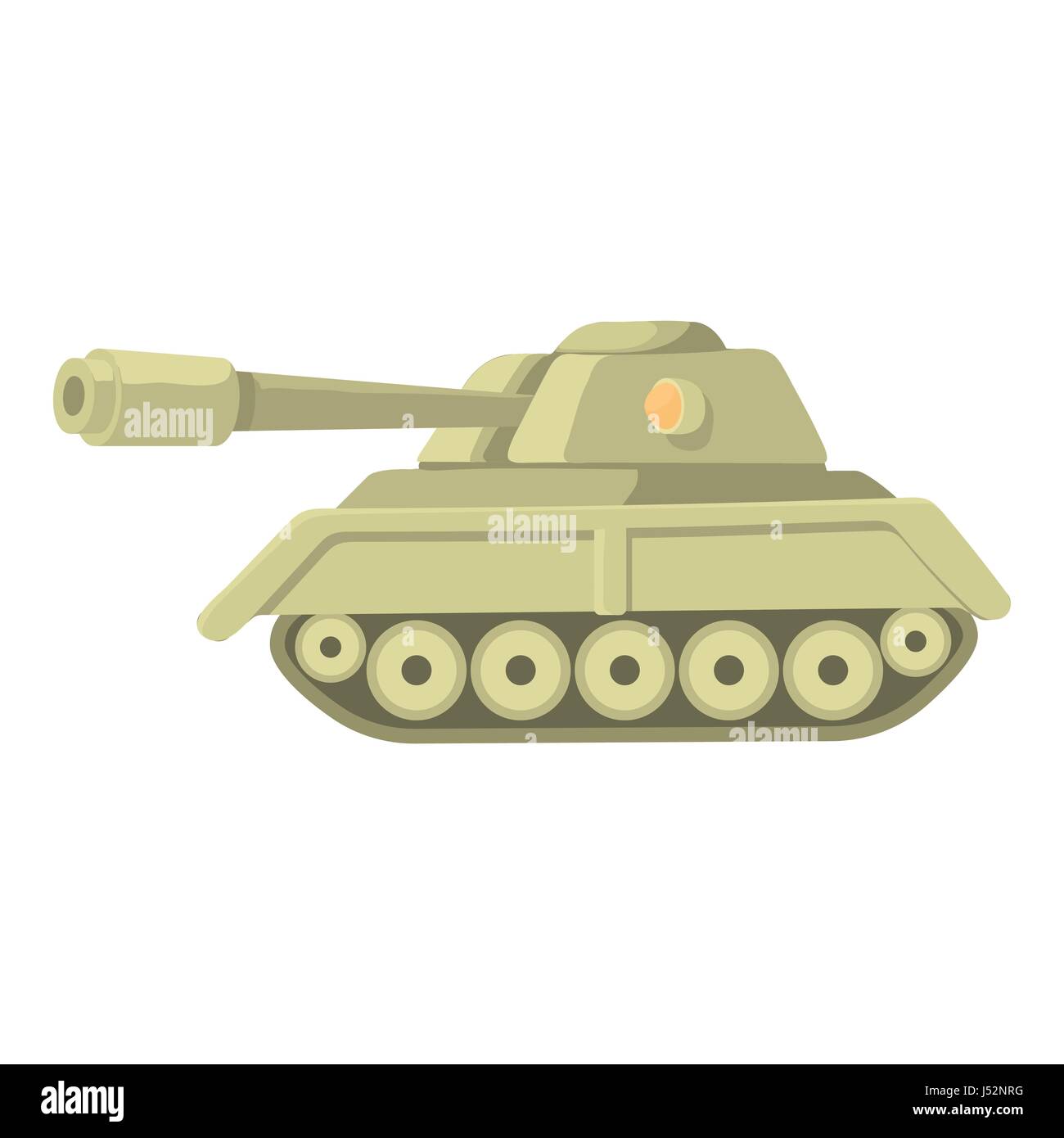 Tank icon. Cartoon illustration of tank vector icon for web Stock ...
