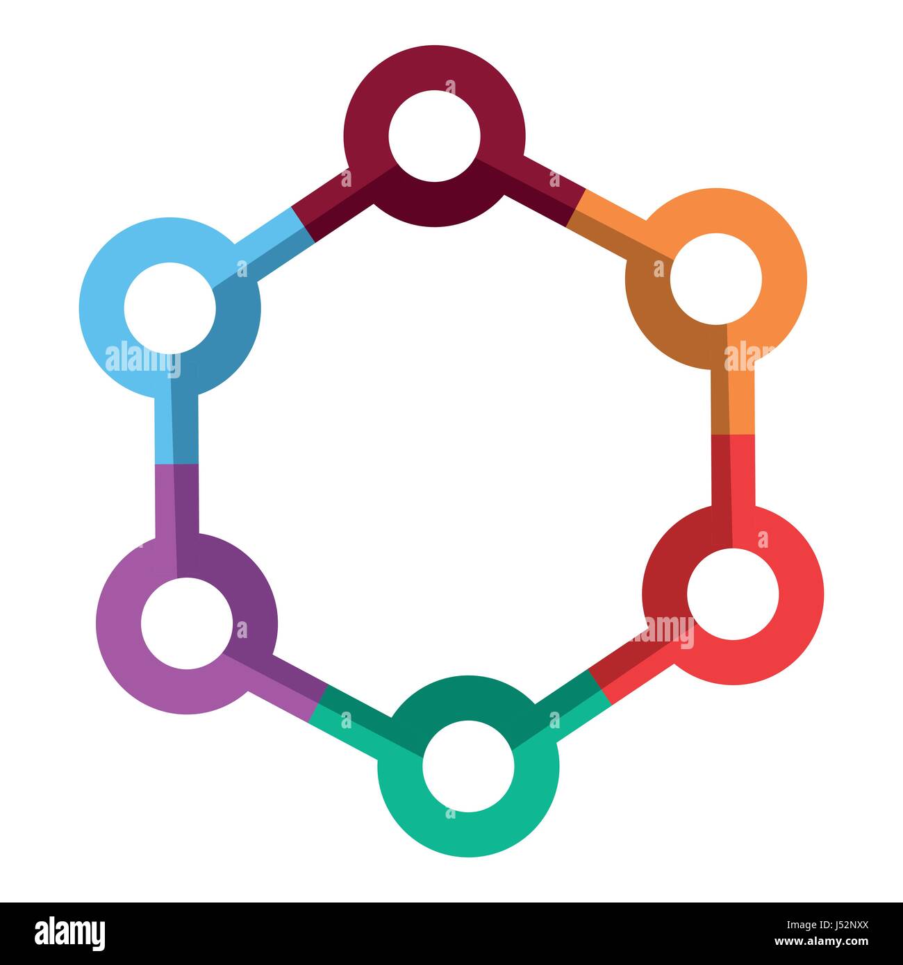 Diagram icon. Flat illustration of diagram vector icon for web Stock ...