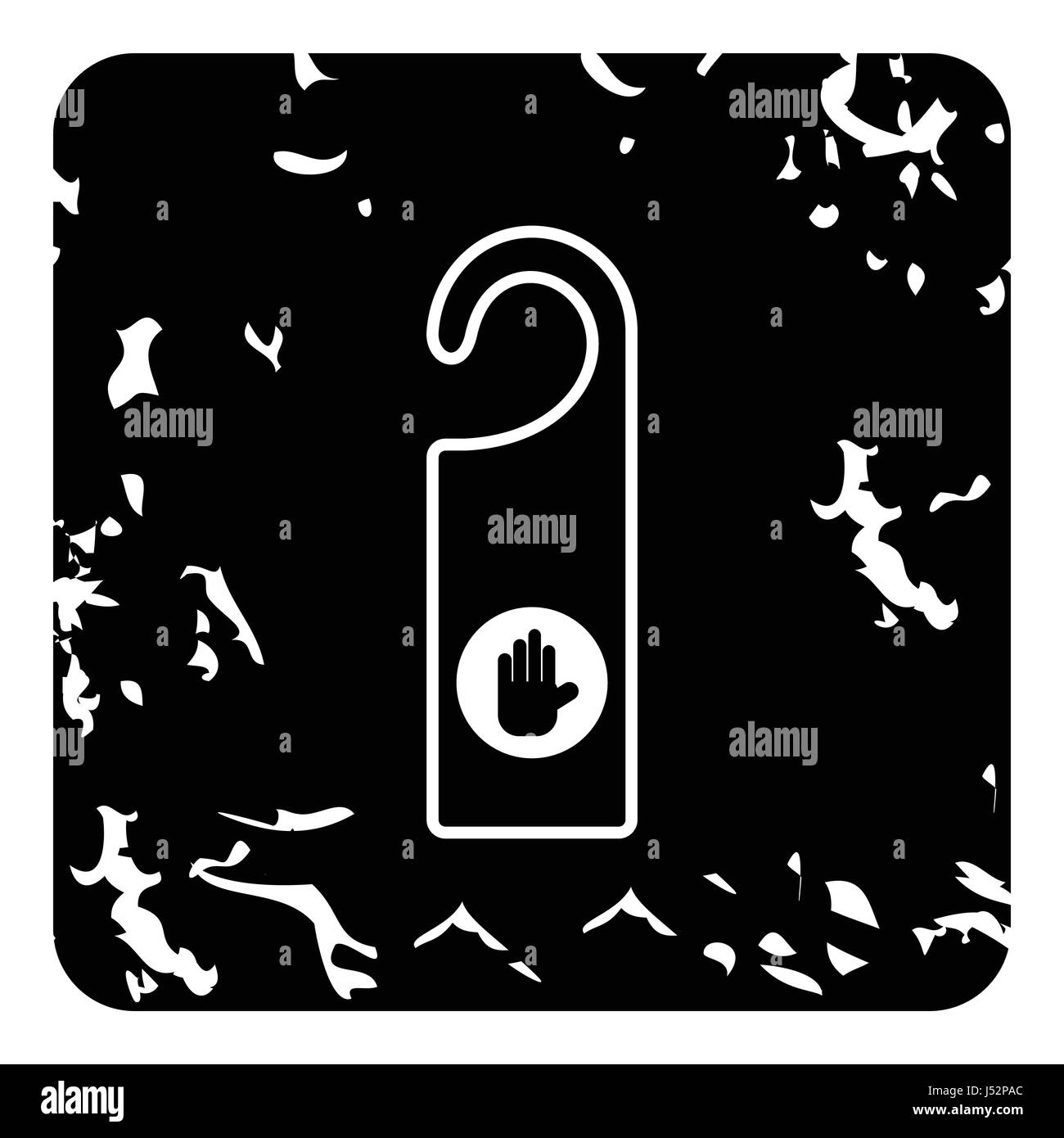 Do Not Disturb Sign Icon Grunge Illustration Of Do Not Disturb Sign