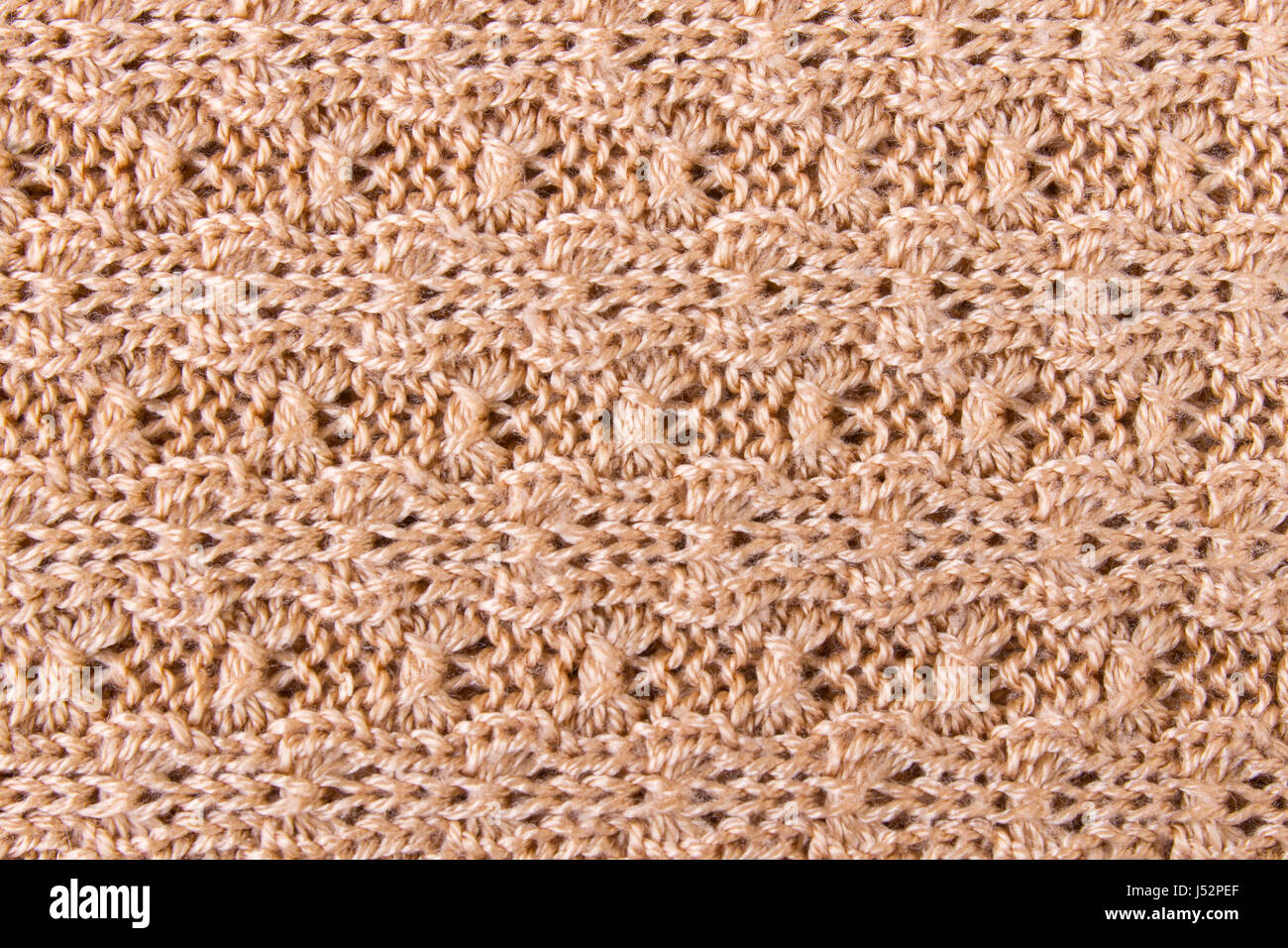 Brown knitting fabric texture background or knitted pattern background ...