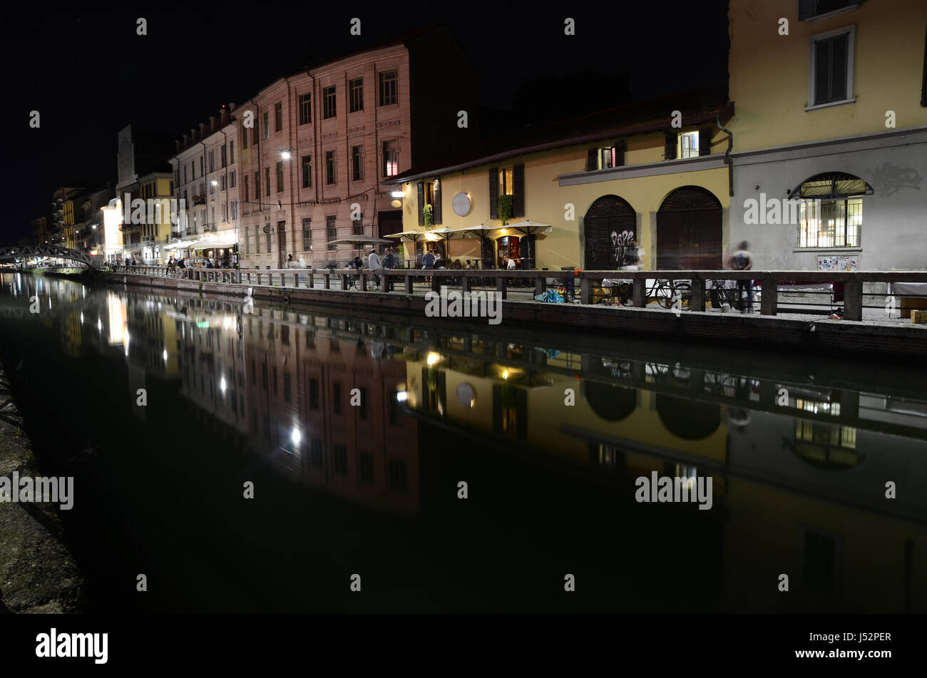 Navigli milan lights hi-res stock photography and images - Alamy
