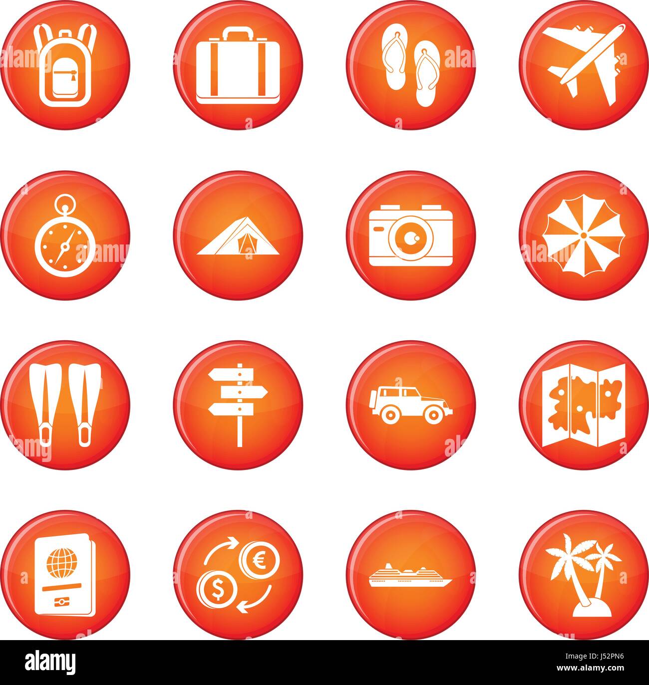 World map red photo Stock Vector Images - Alamy