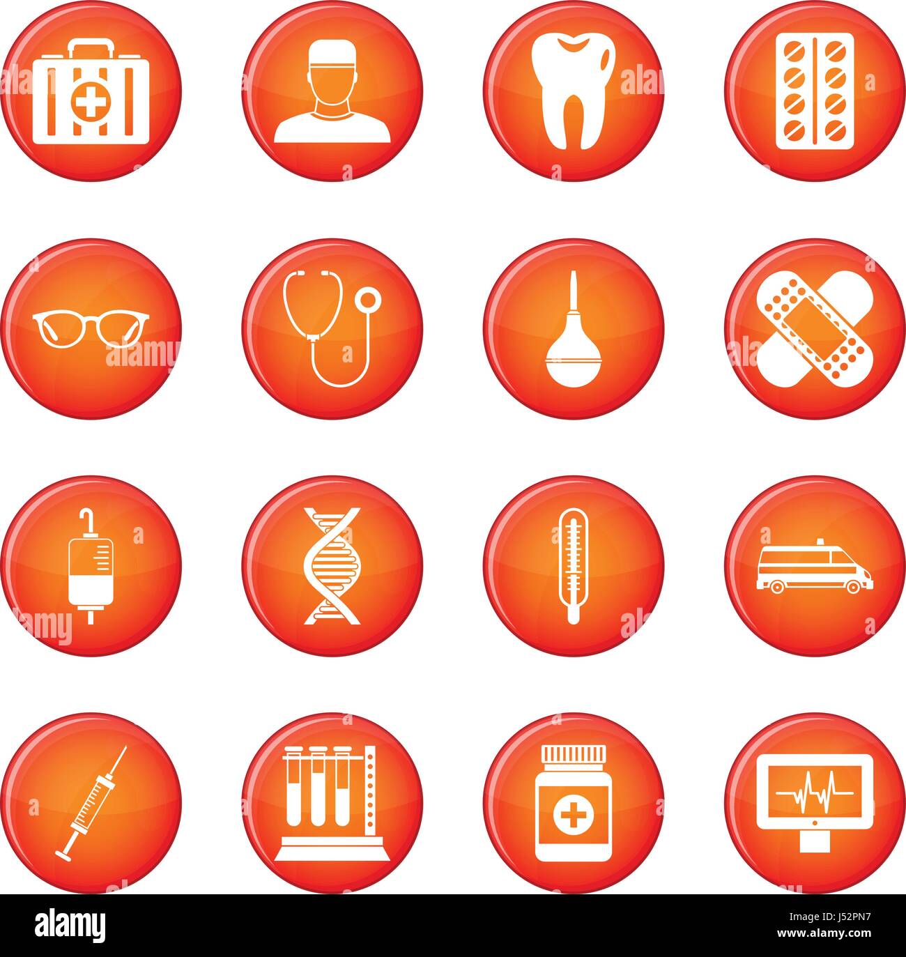 Medicine icons vector set Stock Vector Image & Art - Alamy