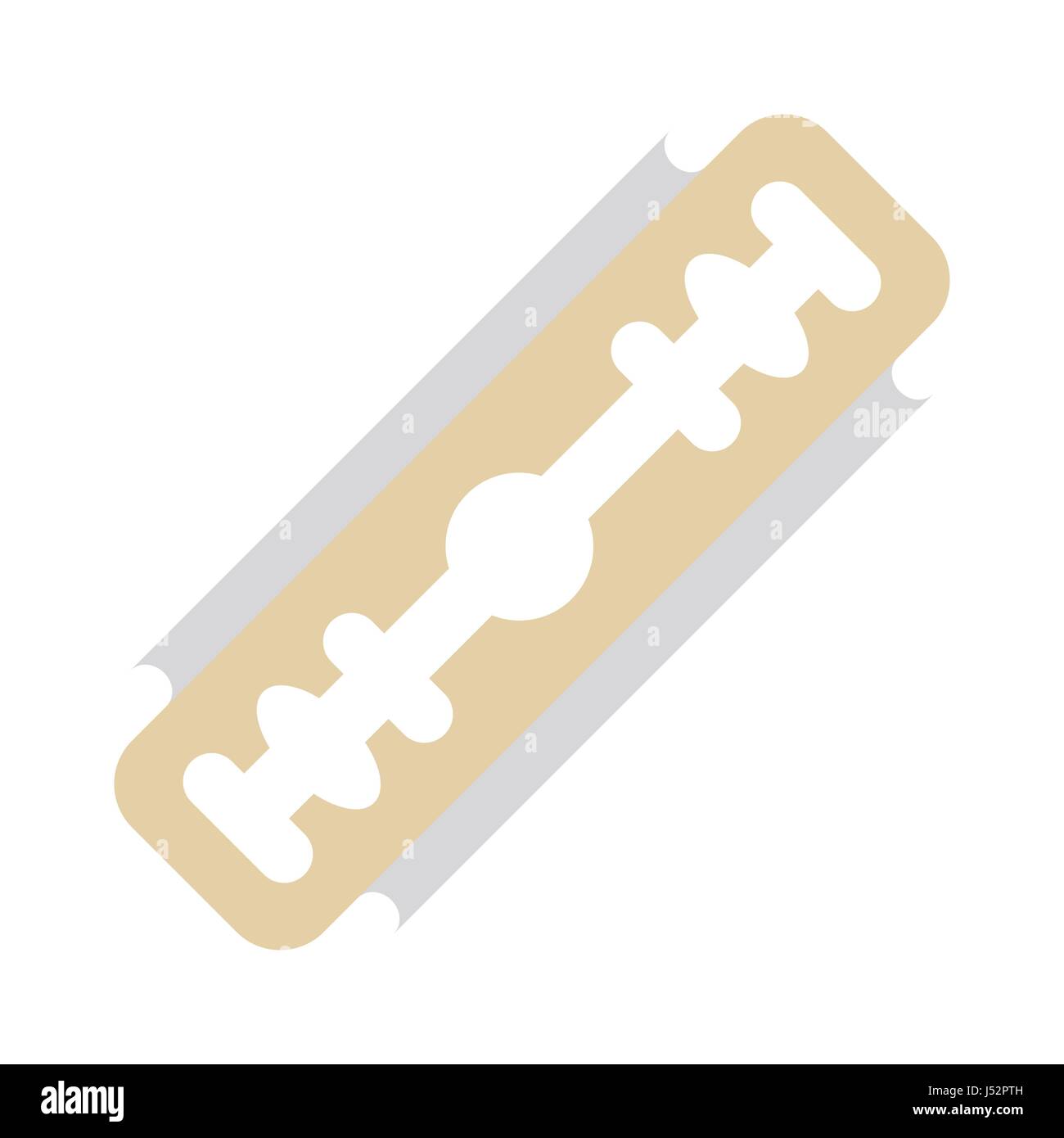 Razor blade icon, flat style Stock Vector Image & Art - Alamy
