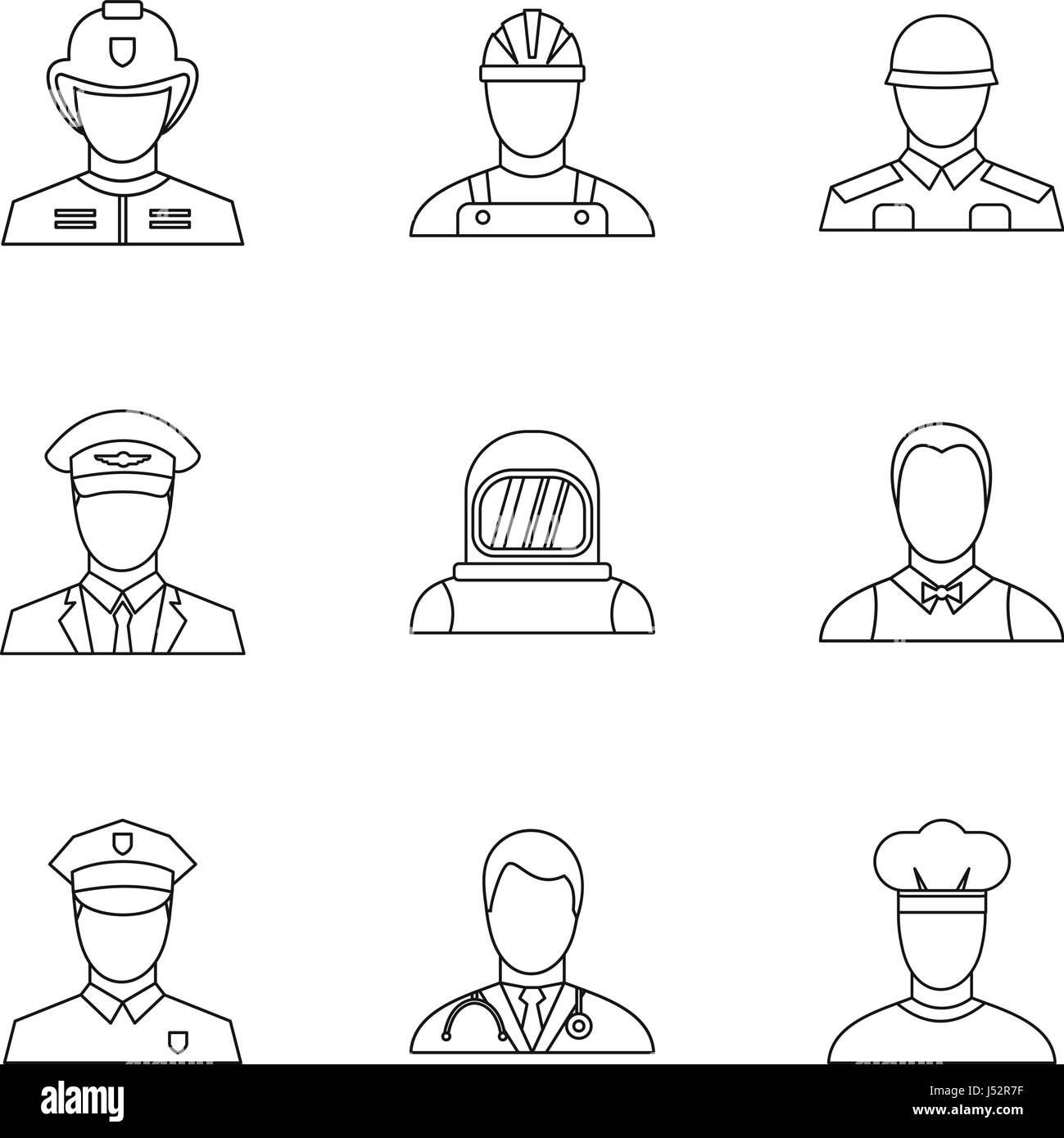 Activities line icons collection Stock Vector Images - Alamy