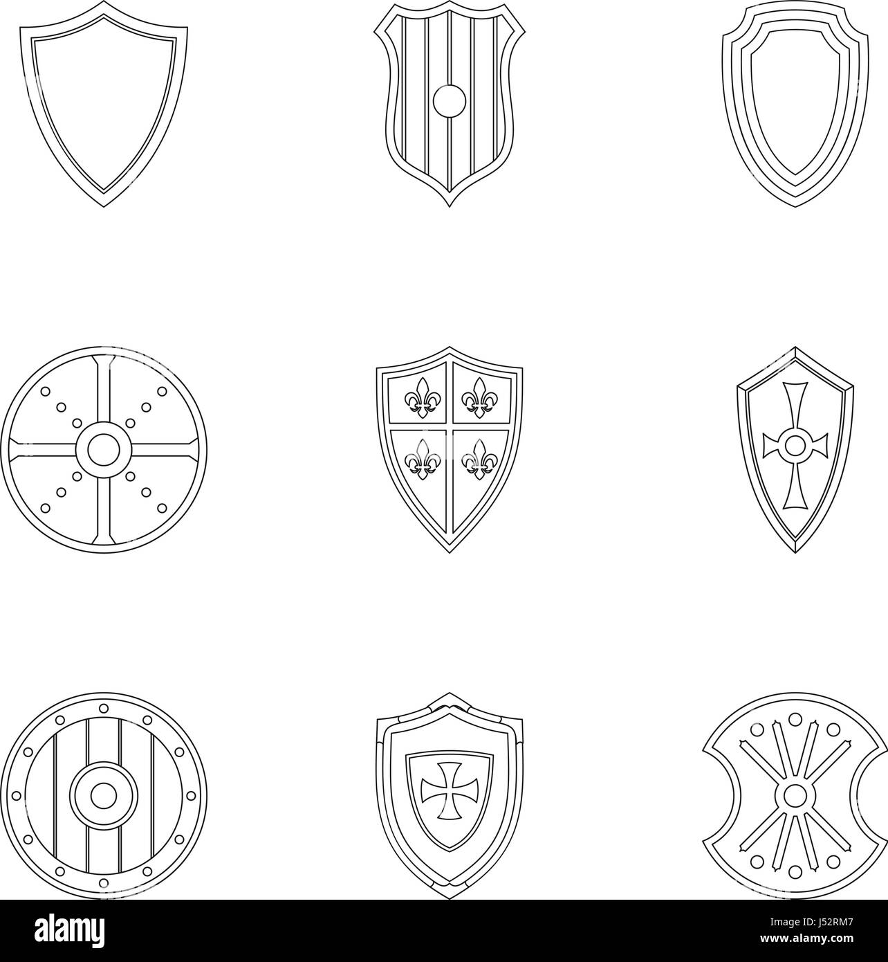 Cool Simple Shield Designs