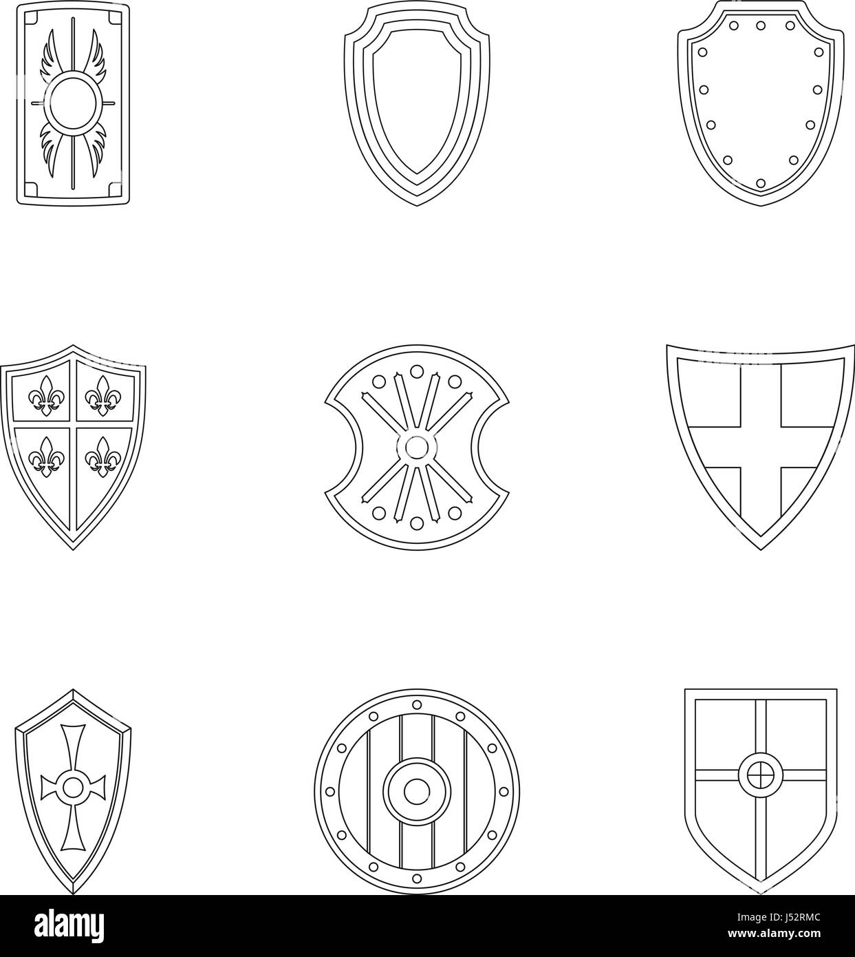 Cool Simple Shield Designs