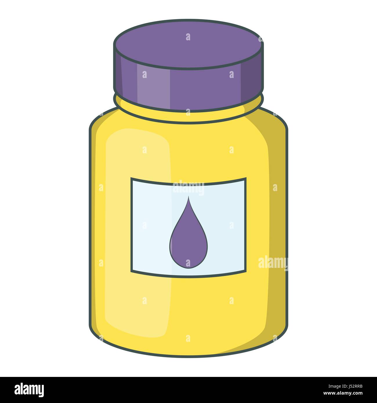 Printer ink icon cartoon style Stock Vector Images - Alamy