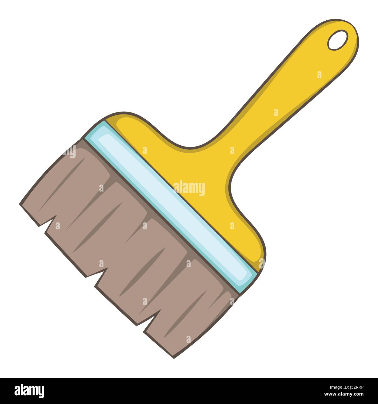 Paint brush icon, cartoon style Stock Vector Image & Art - Alamy