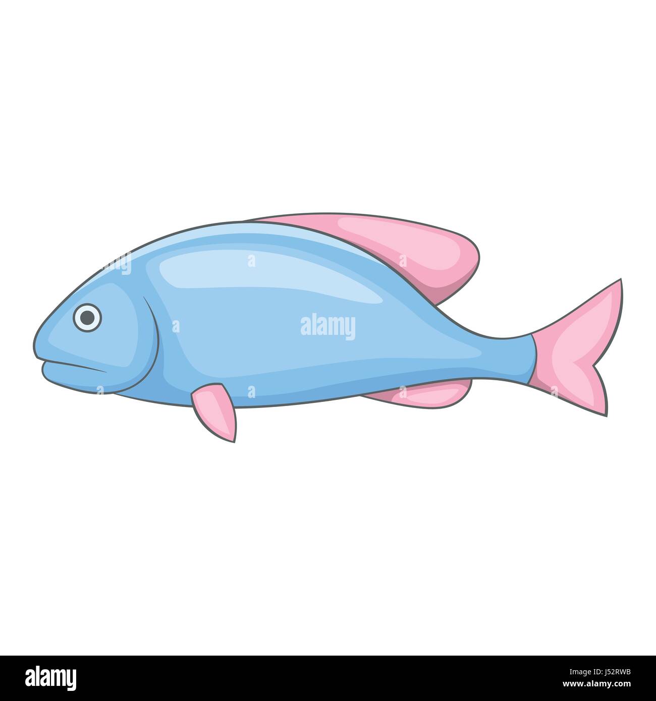 Black tang fish yellow fins Cut Out Stock Images & Pictures - Alamy