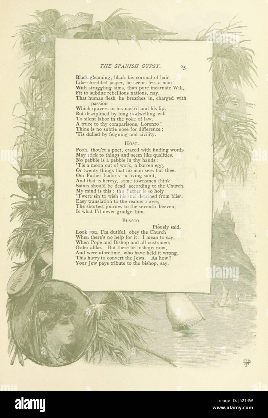 The complete poetical works of George Eliot. Family edition. Fully ...