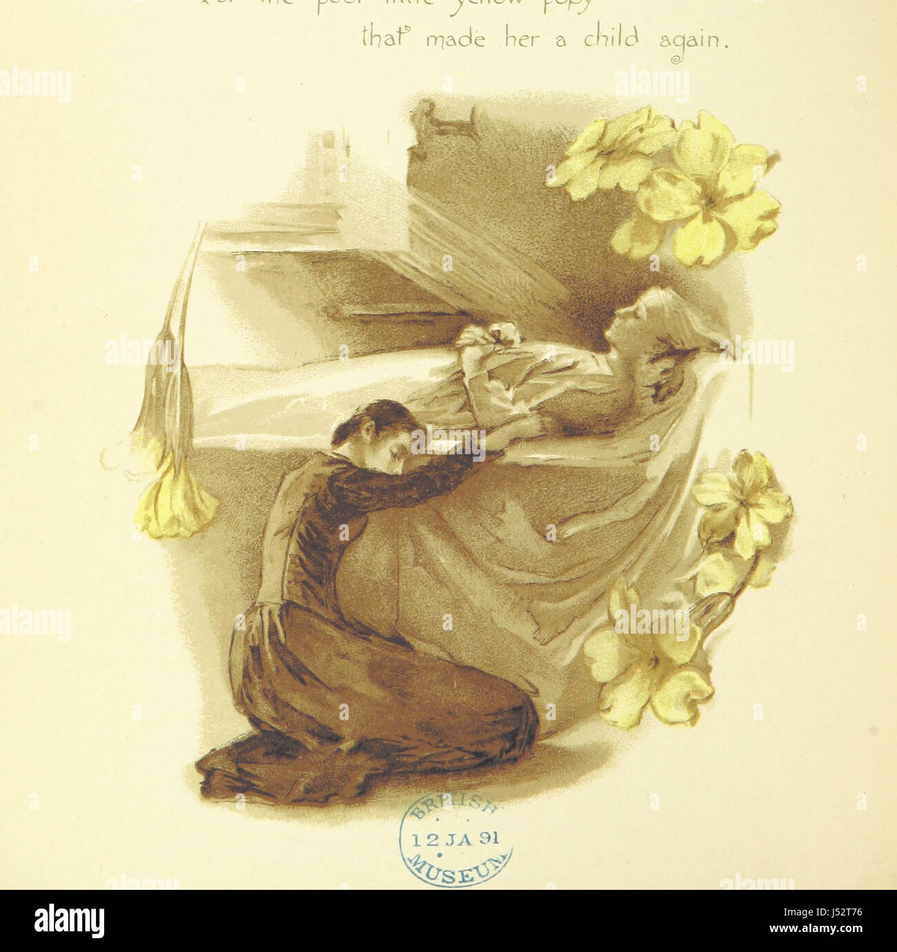 A Bunch of Primroses. [A poem.] ... Illustrated, etc Stock Photo - Alamy