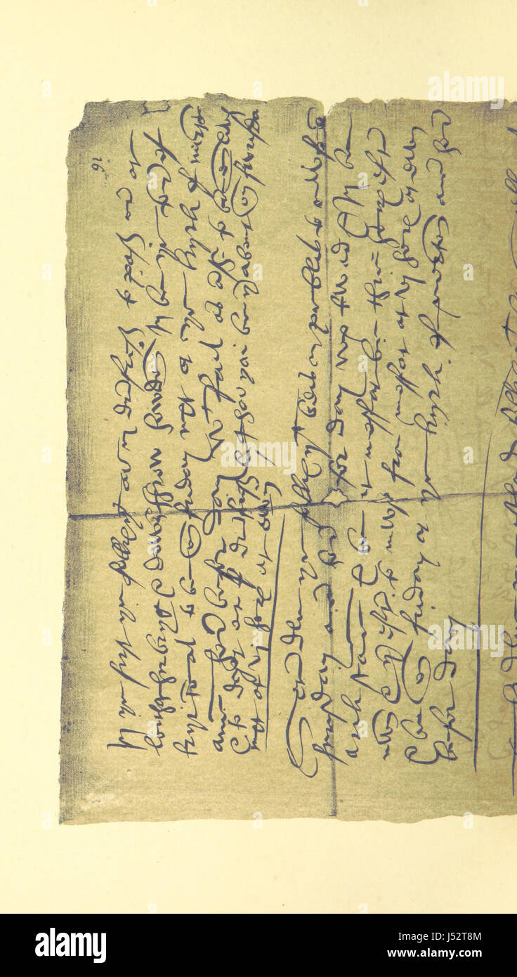 Sixteenth century letters hi-res stock photography and images - Alamy