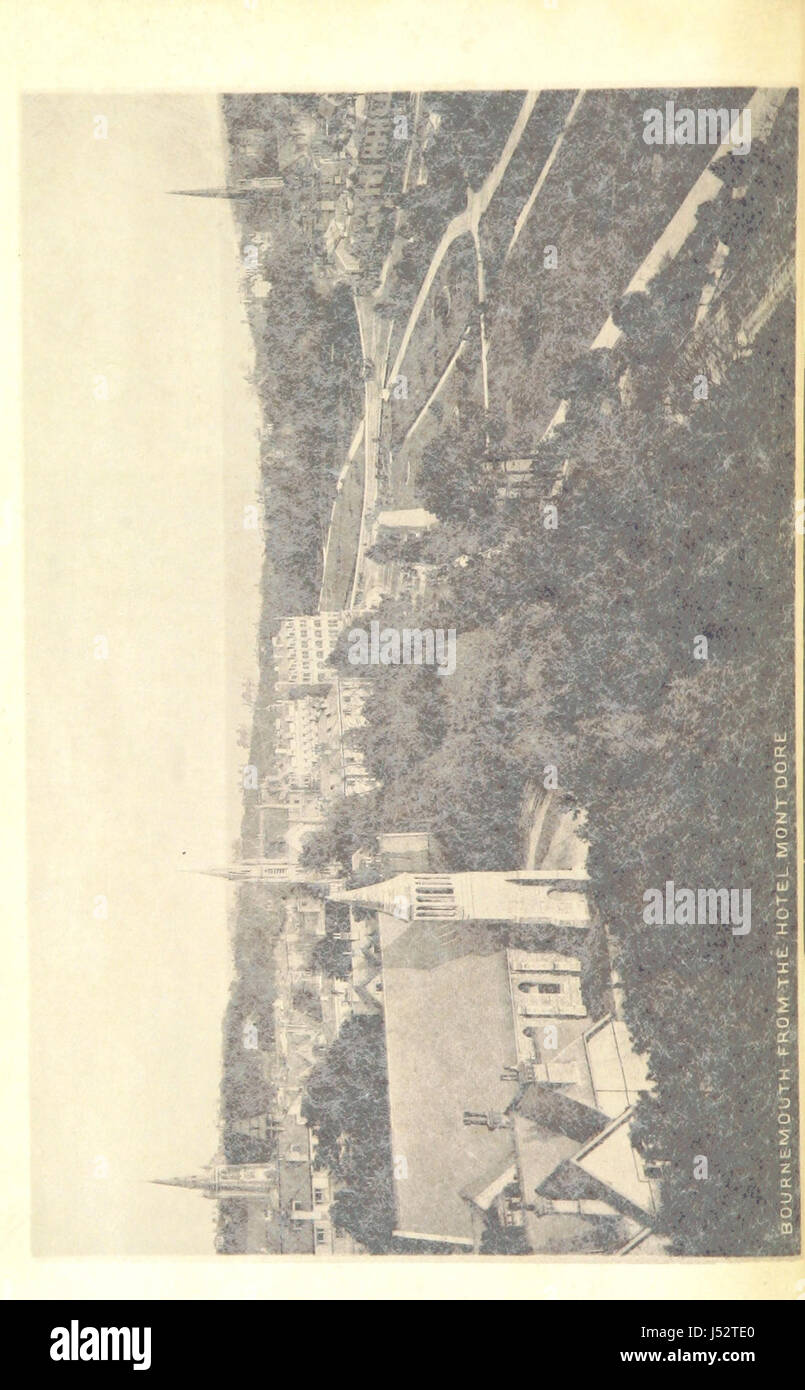 Bournemouth old map hi-res stock photography and images - Alamy