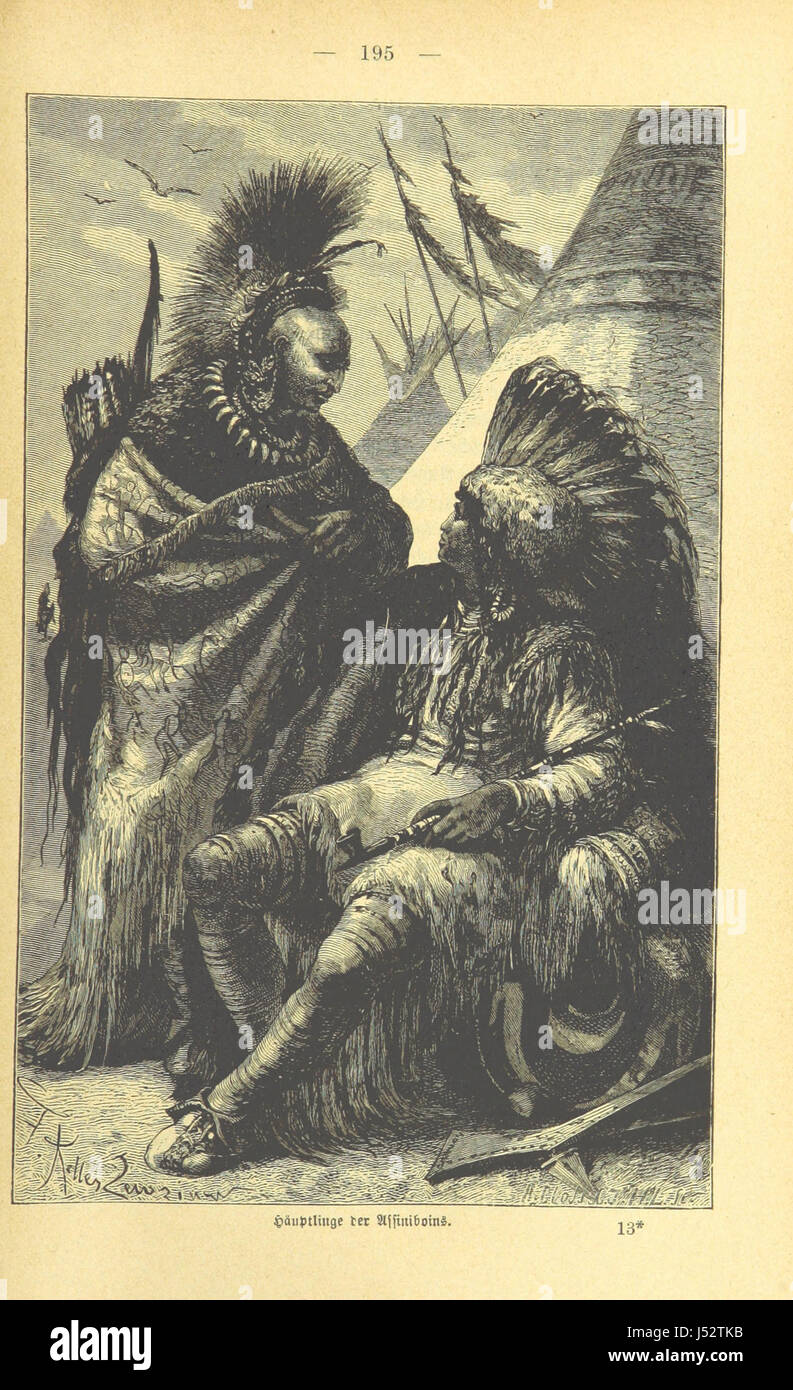 Der Mensch und seine Rassen. Mit ... Illustrationen Stock Photo - Alamy