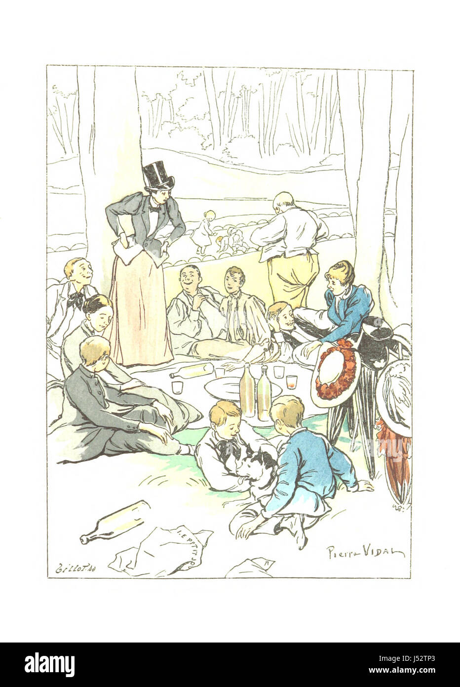 Daily city life on Cut Out Stock Images & Pictures - Alamy