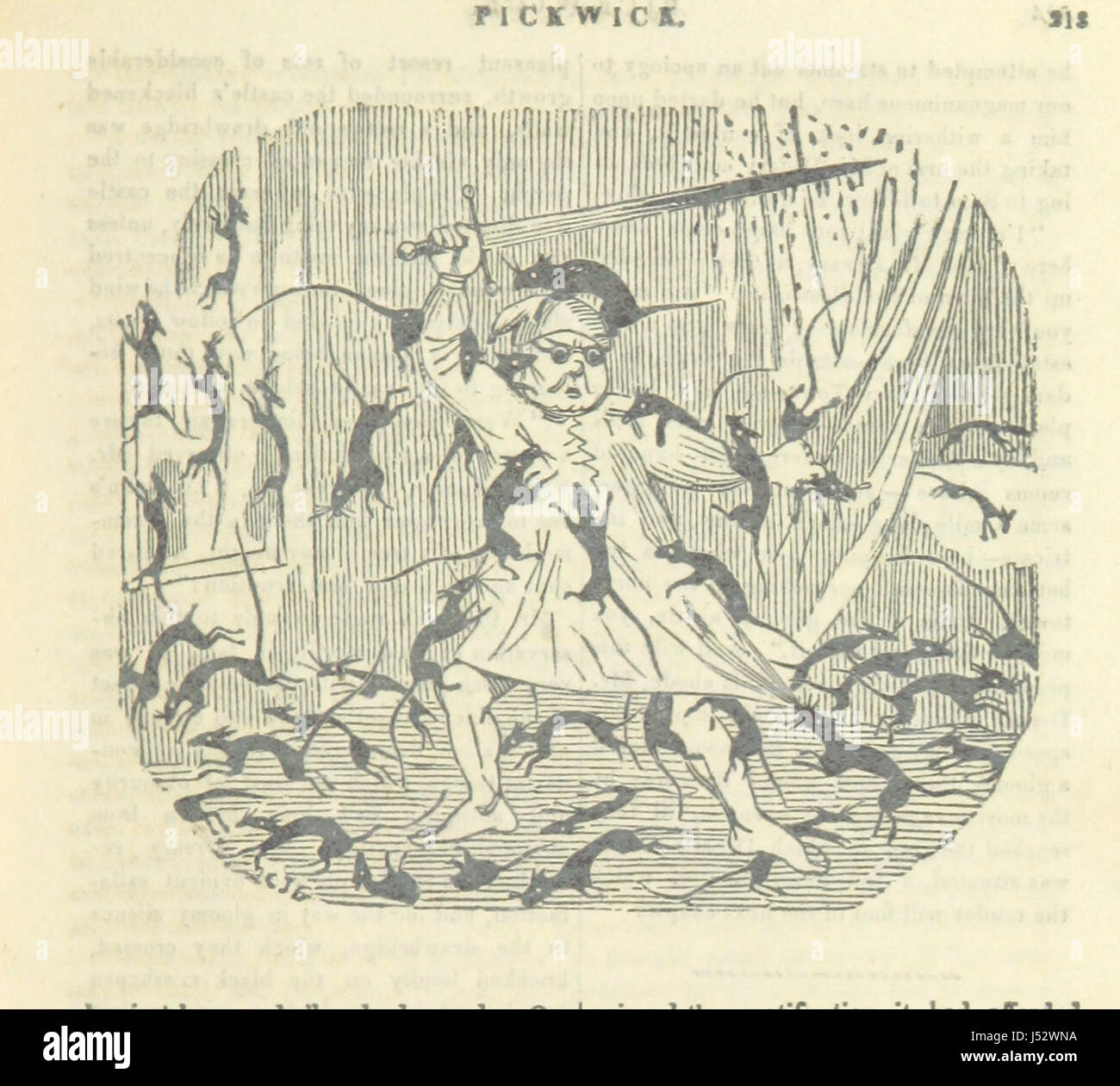 The post-humorous notes of the Pickwickian Club. Edited by “Bos ...