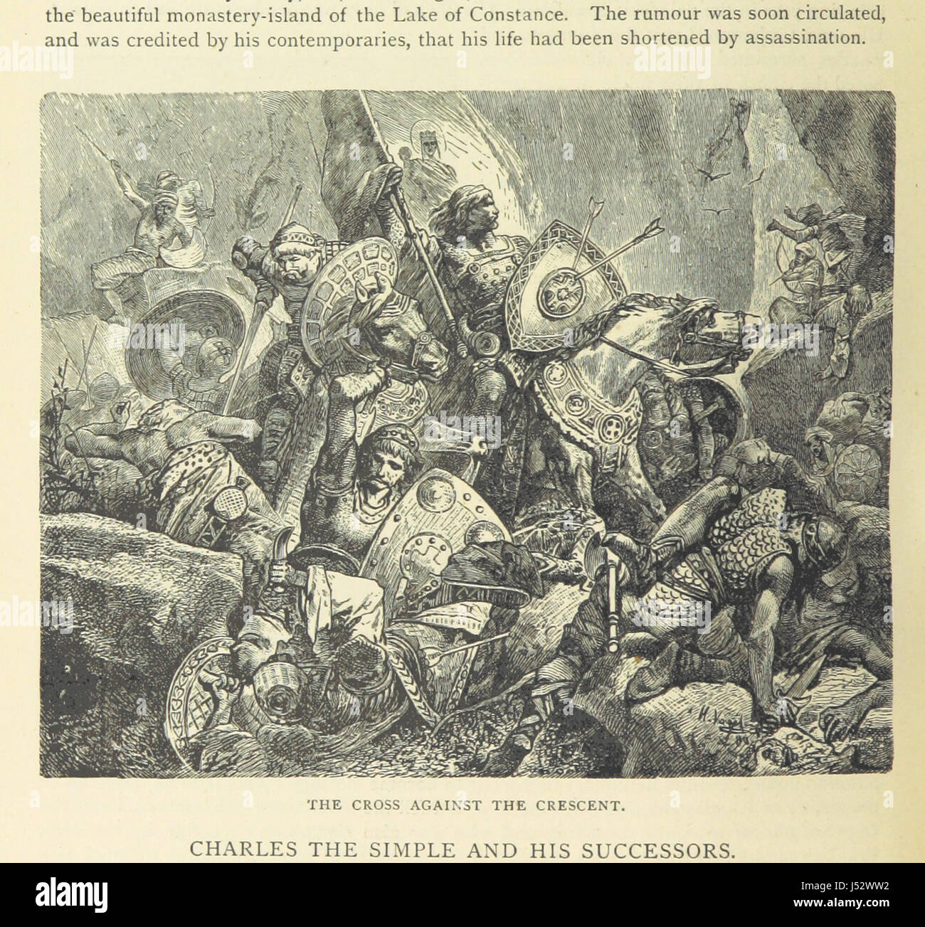 A historical text detailing the history of England and other European ...