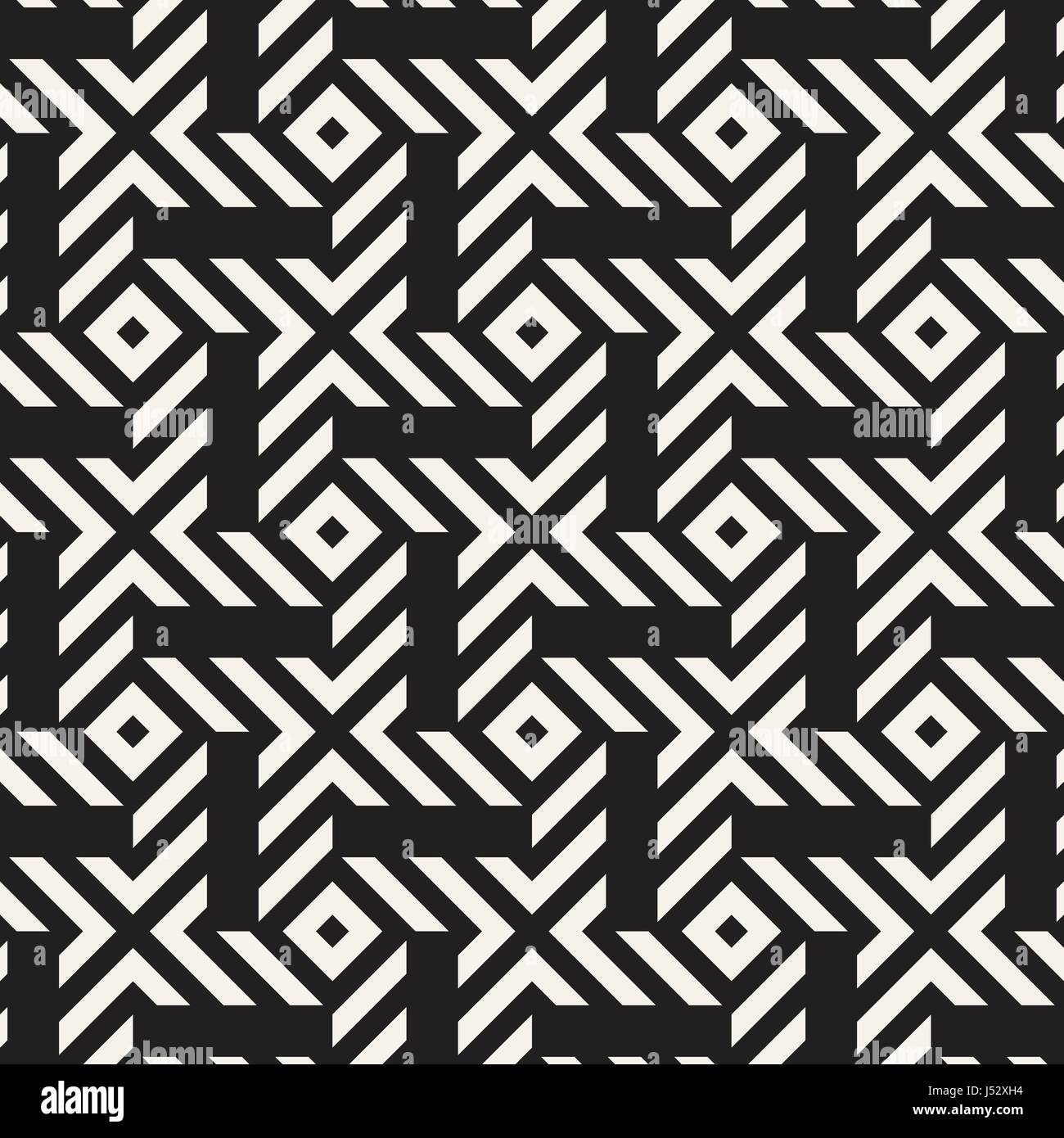 Vector seamless pattern. Modern stylish texture. Repeating abstract background. Geometric ...