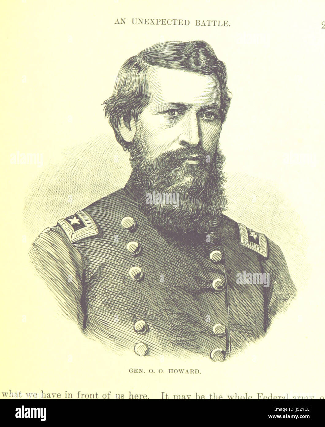 A historical illustration titled 'Marching to Victory,' depicting ...