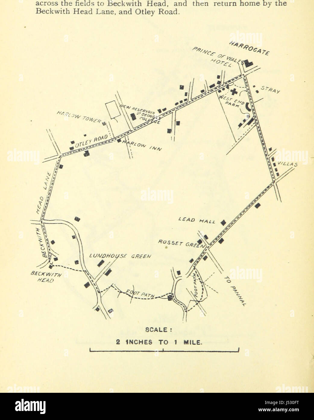 Second edition of Thorpe's New Illustrated Guide to Harrogate and ...
