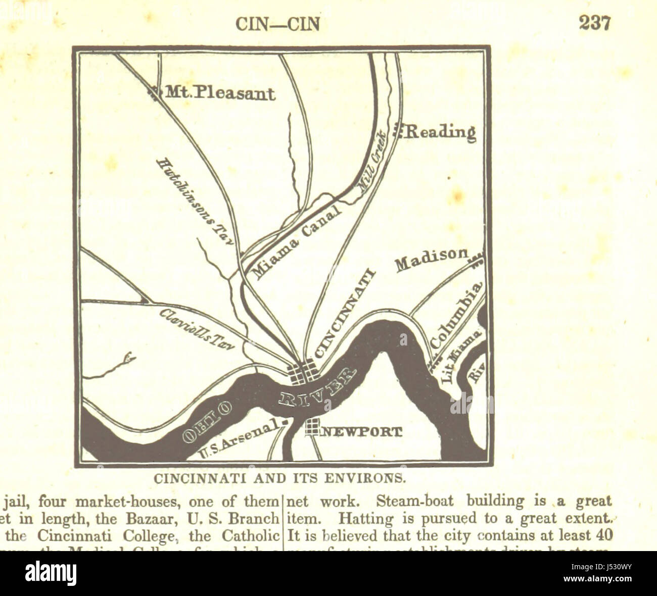 Image taken from page 243 of 'A New Gazetteer, or Geographical ...