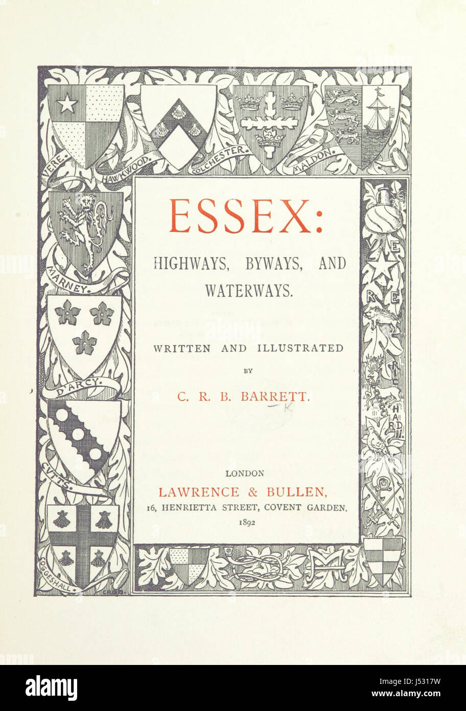 'Essex: Highways, Byways, and Waterways' by C.B.R. Barrett offers a ...