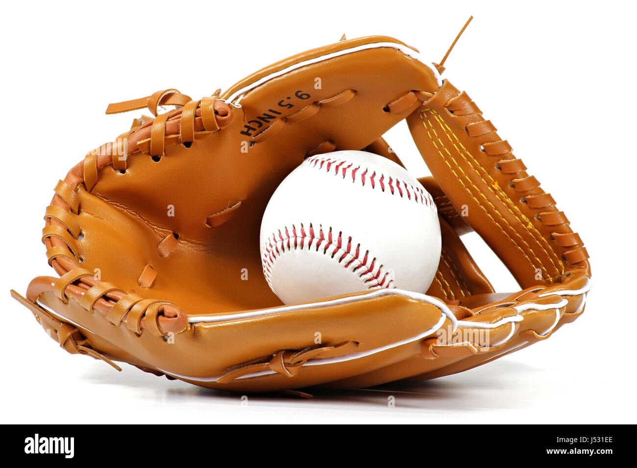 baseball equipment isolated on white background Stock Photo - Alamy