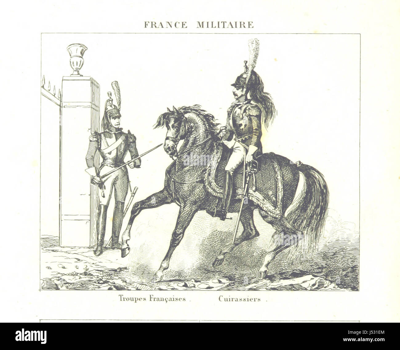 'France militaire' is a work detailing the history of the French army ...