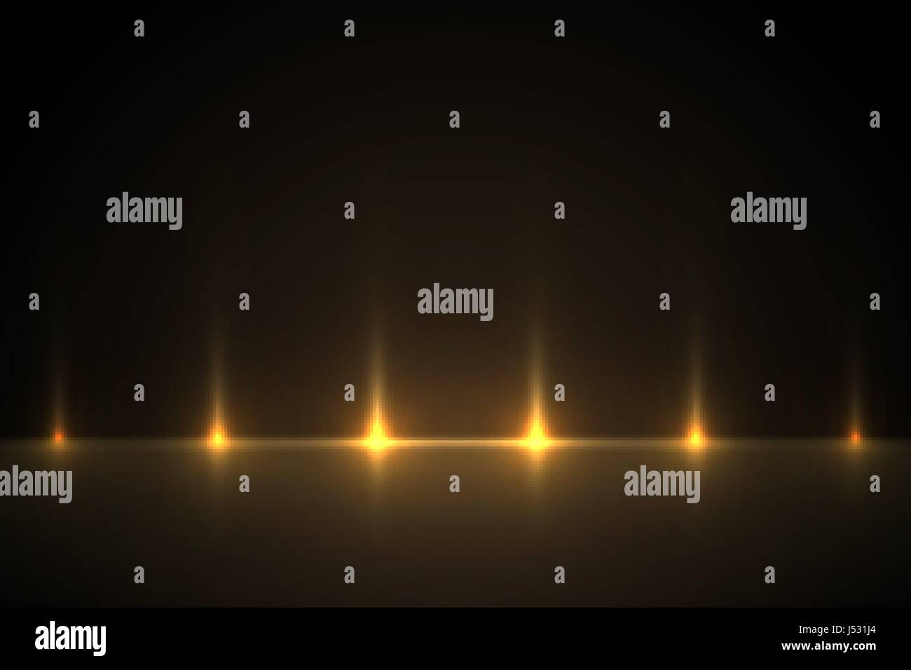 Light golden effect background for design. Light illustration backlit ...