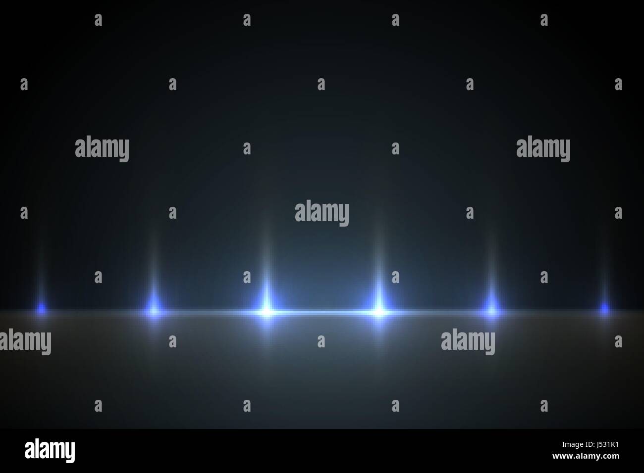 Light blue effect background for design. Light illustration backlit ...