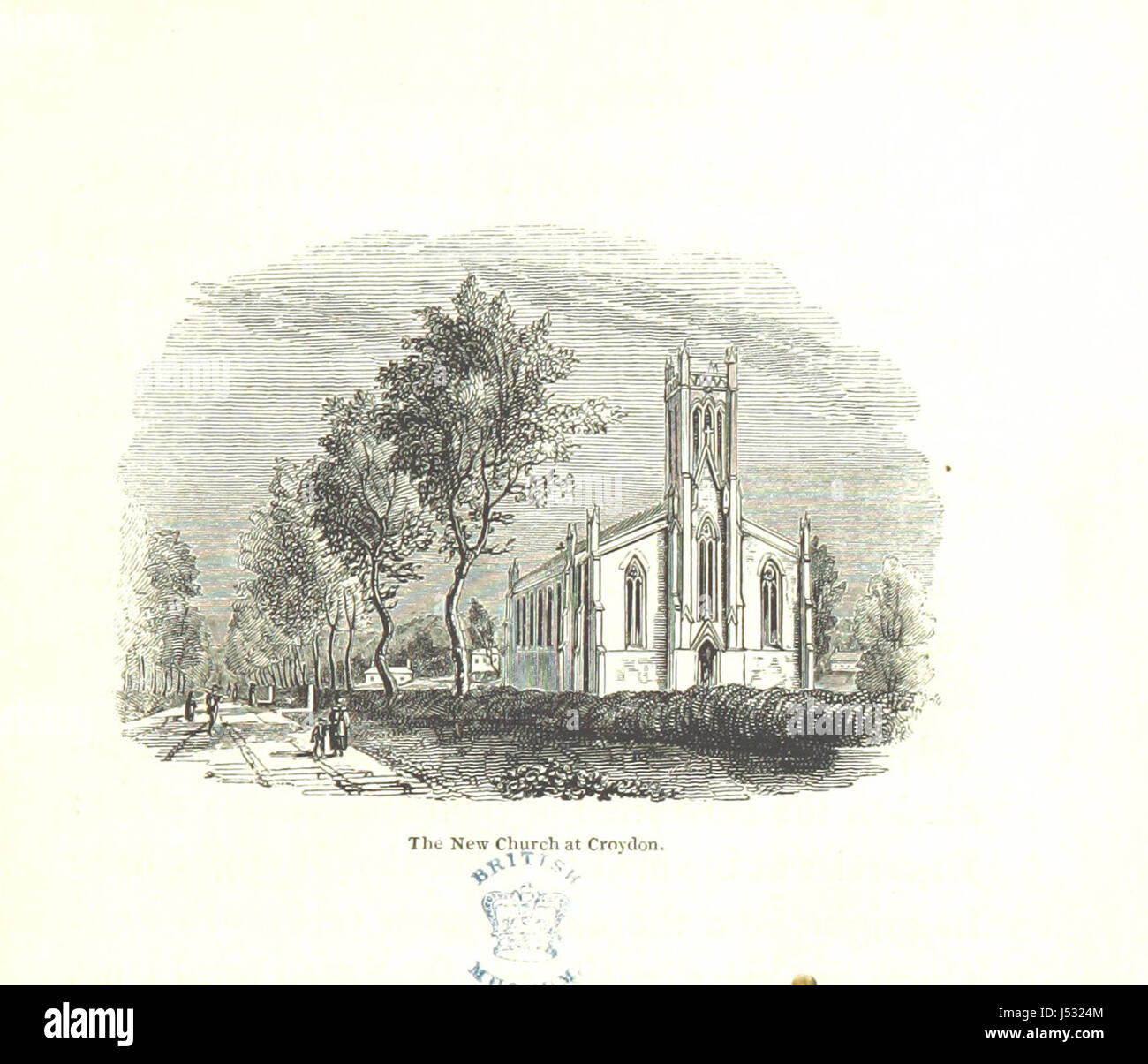 The image from page 25 of 'A History of Croydon' showcases historical ...
