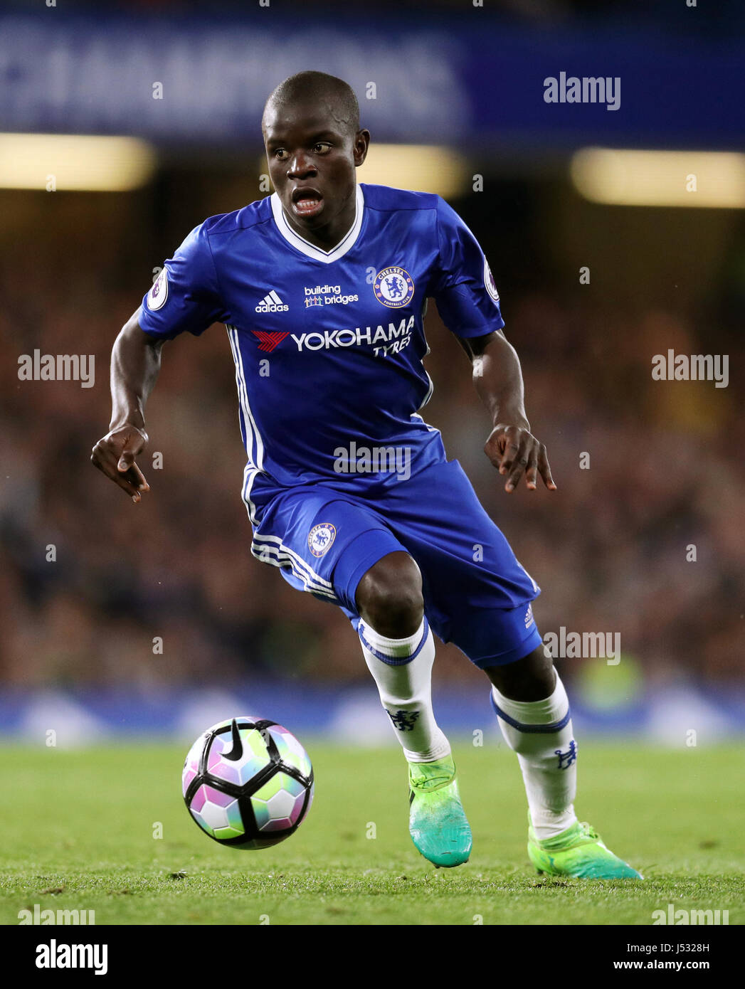 Chelsea's N'Golo Kante during the Premier League match at Stamford ...