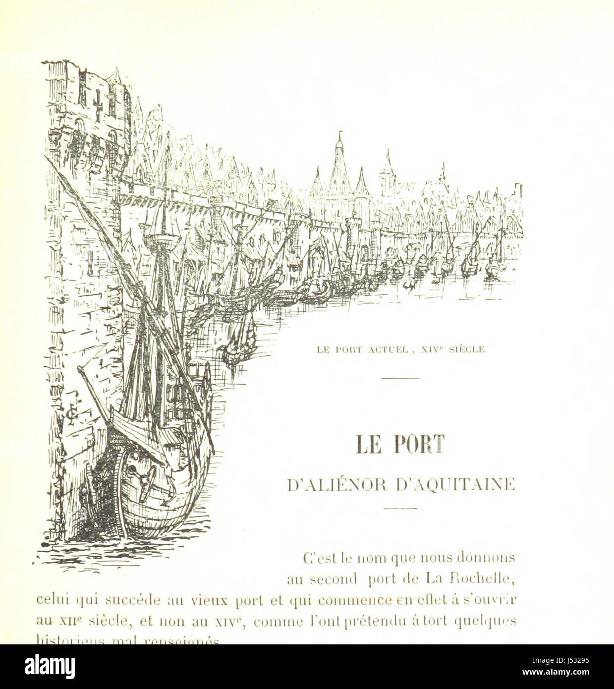 'La Rochelle et ses ports' is a work illustrating the port city of La ...