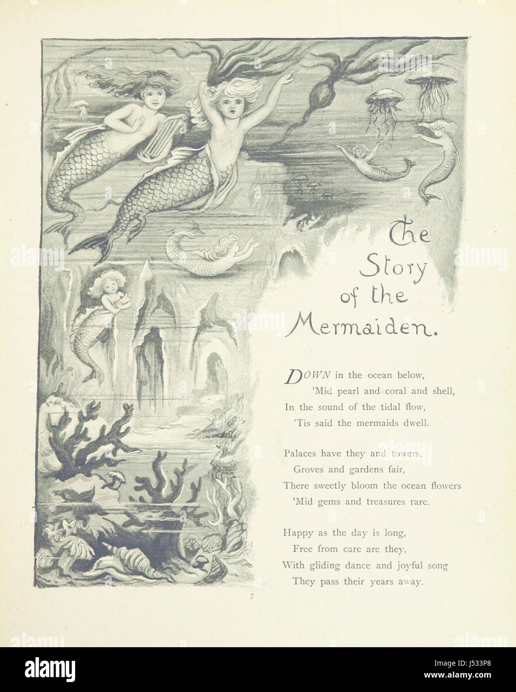 The Story of the Mermaiden. Adapted from the German of Hans Andersen ...