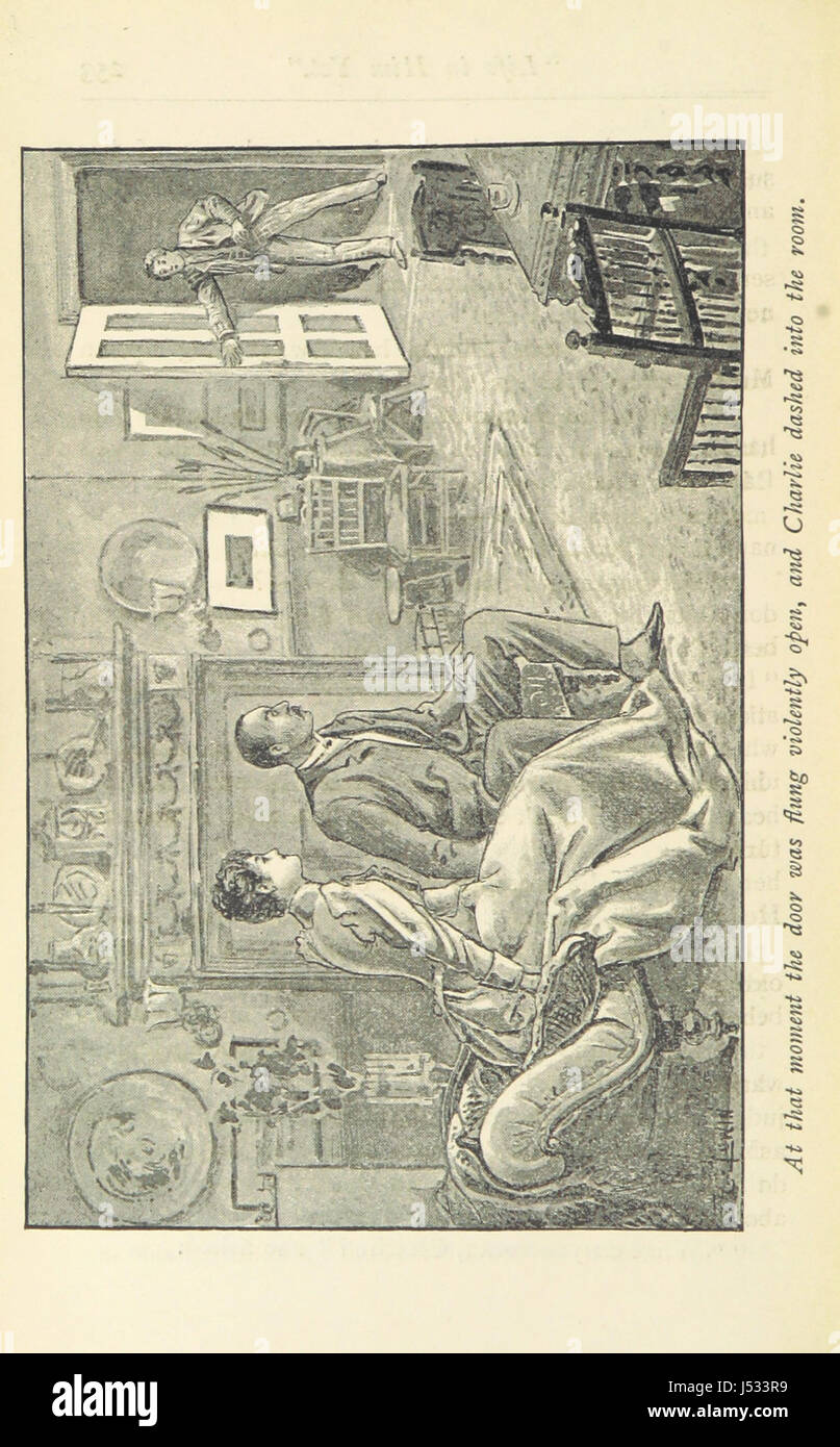 A scene from the novel 'Life in Him Yet' by an unidentified author ...