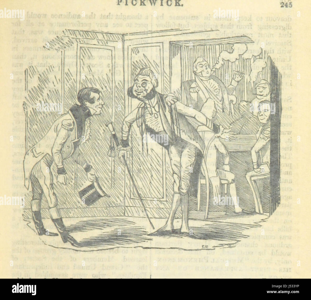 This work, 'The post-humorous notes of the Pickwickian Club,' is an ...