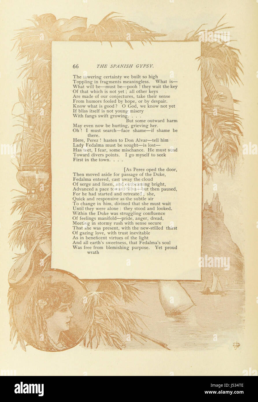 The complete poetical works of George Eliot. Family edition. Fully ...