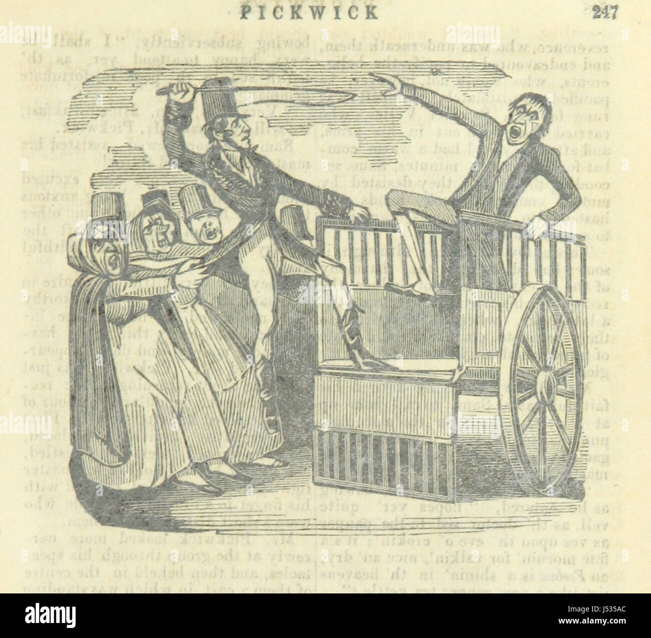 The post-humorous notes of the Pickwickian Club. Edited by “Bos ...