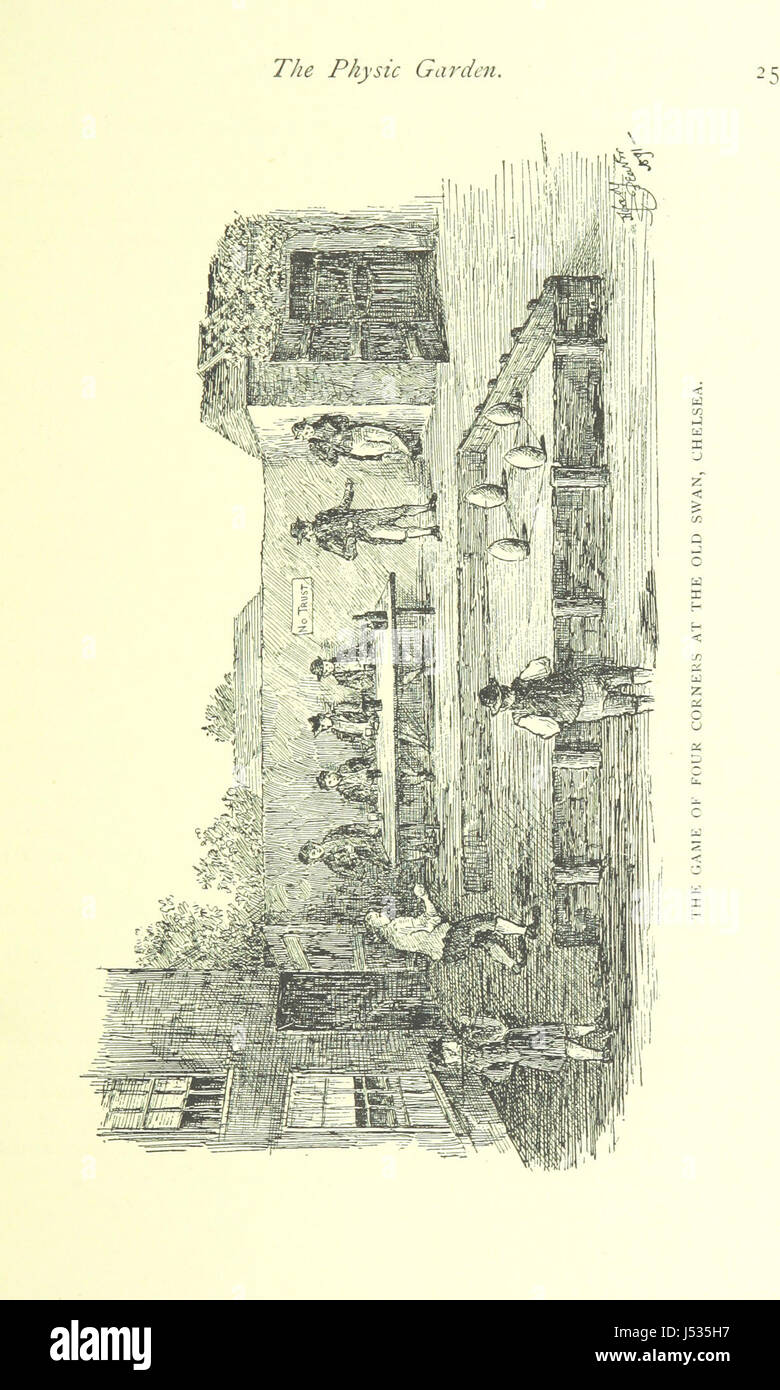 This image is part of the book 'Memorials of Old Chelsea' and provides ...