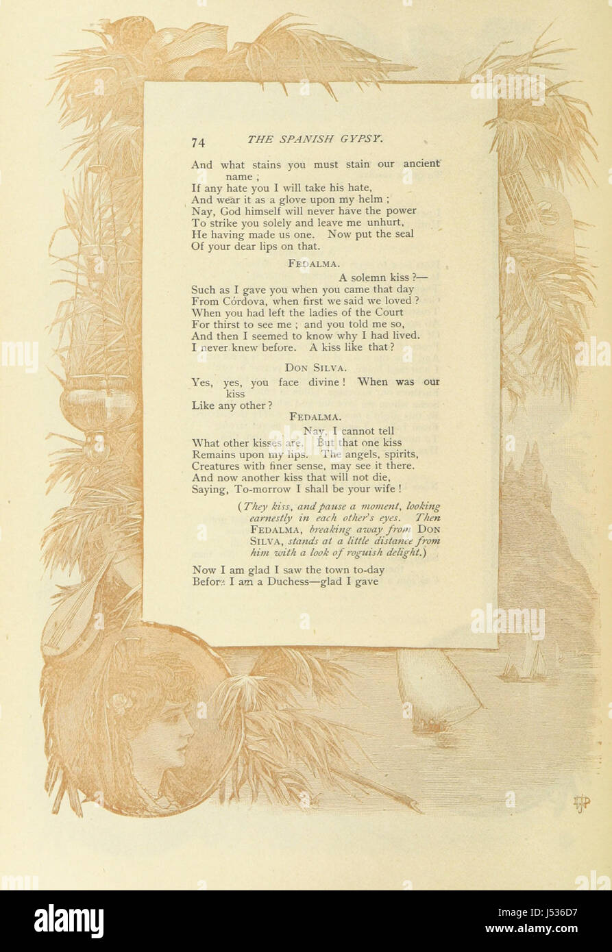 The complete poetical works of George Eliot. Family edition. Fully ...