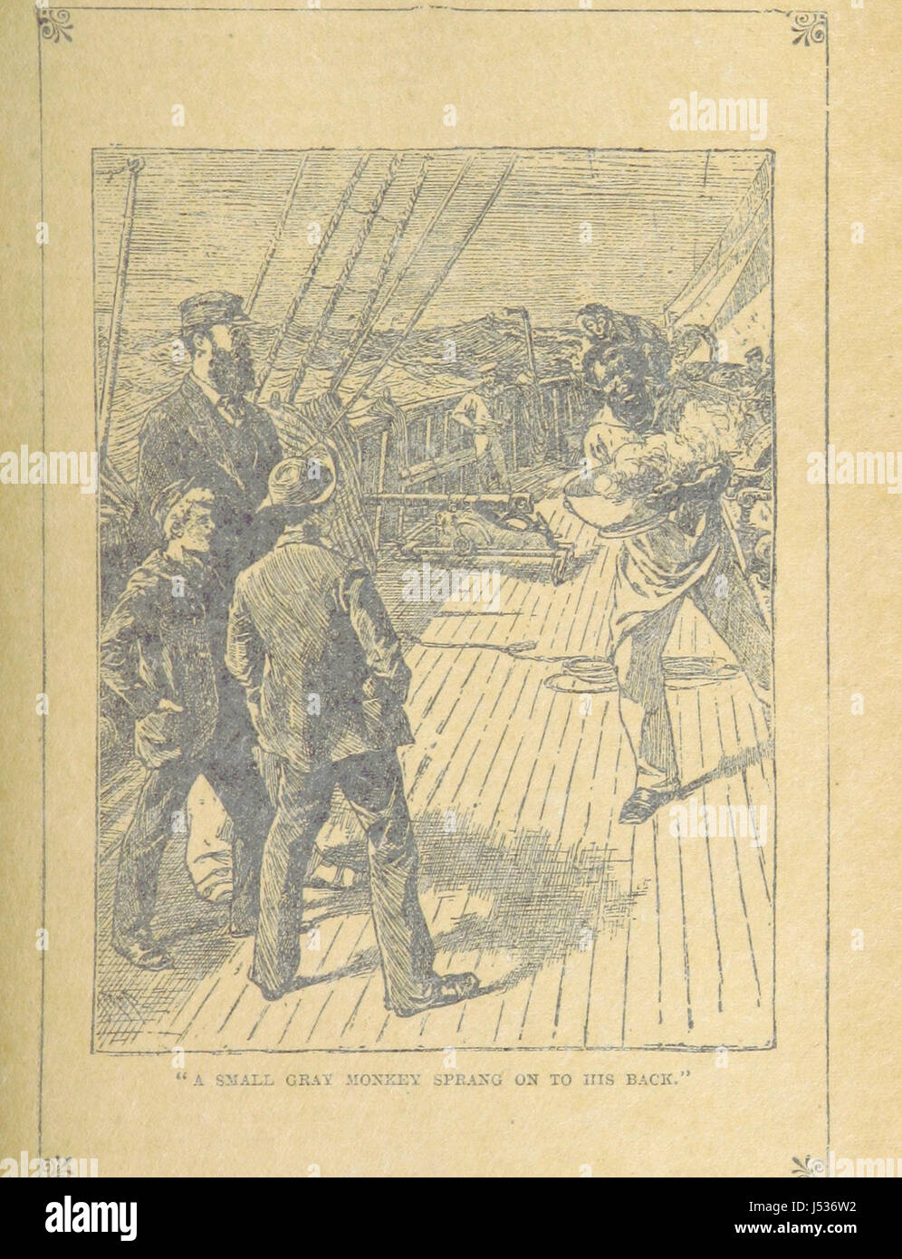 The Aldine “O'er Land and Sea.” Library Stock Photo - Alamy