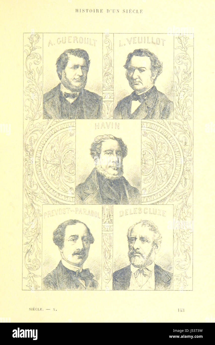 Histoire d'un siècle Stock Photo - Alamy