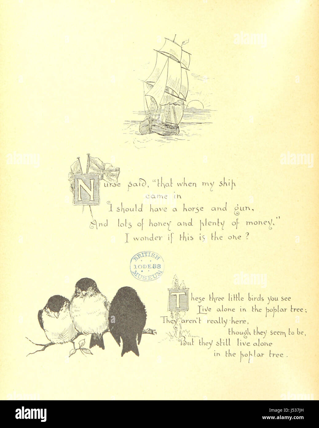 'Jack in the Box,' a children's poem illustrated by H. M. Bennett ...