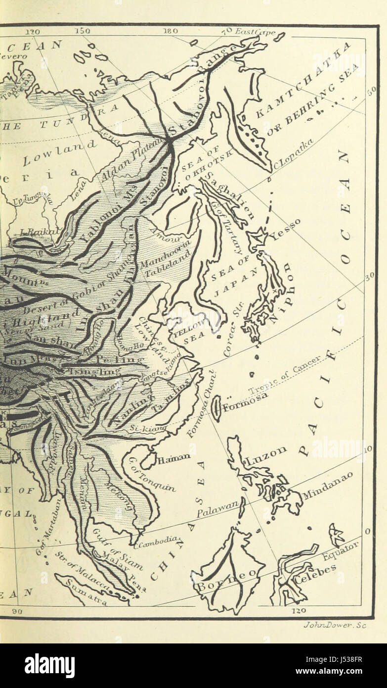 This image, from 'A New Geography,' illustrates the comparative method ...