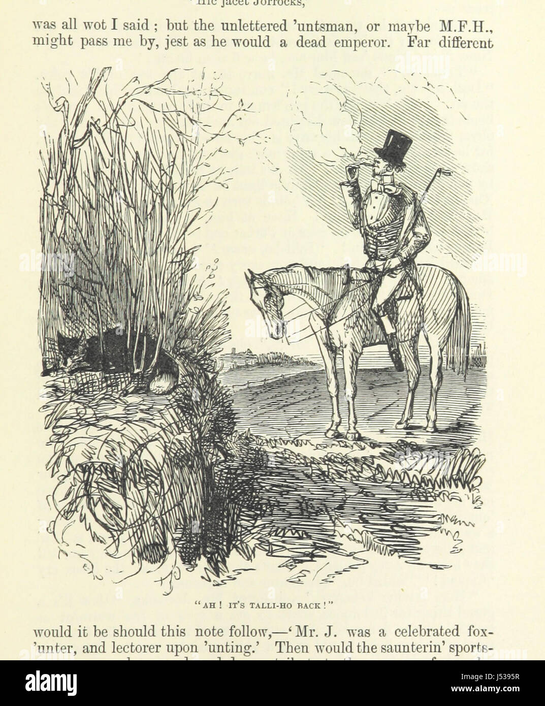 A 19th-century novel *Handley Cross*, written by R. S. Surtees, known ...