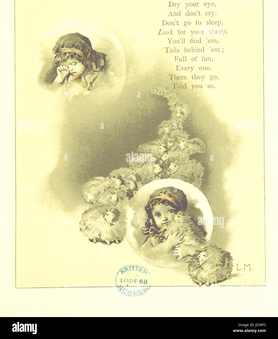 Old Father Christmas. Picture-Book Stock Photo - Alamy