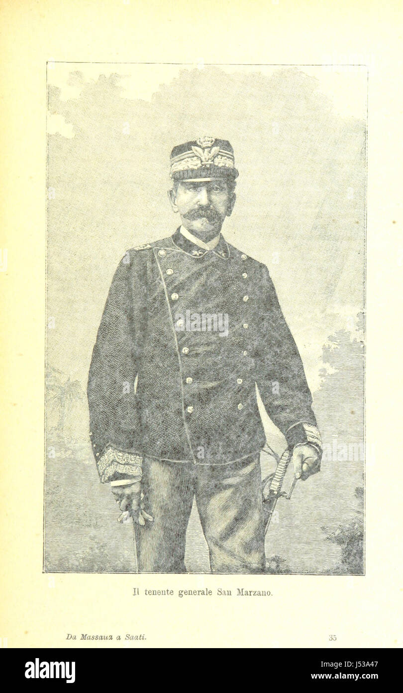 'Da Massaua a Saati' is a narrative account of the Italian expedition ...