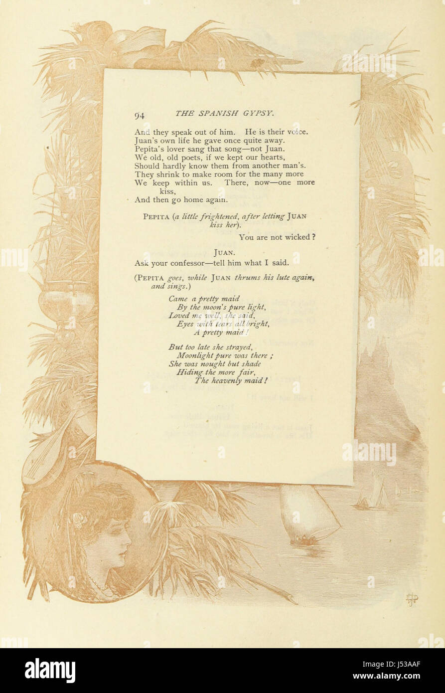 The complete poetical works of George Eliot. Family edition. Fully ...