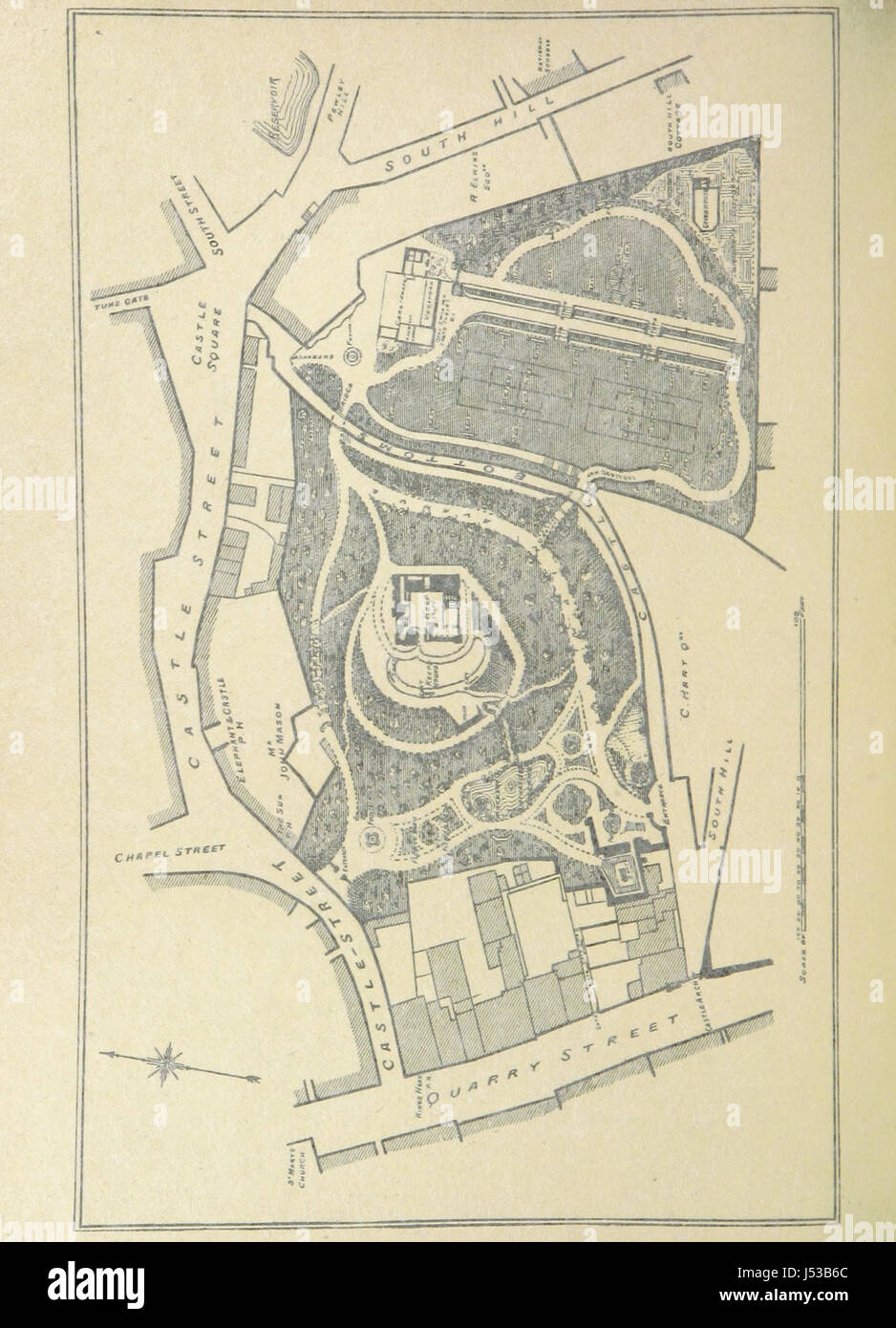 Map of guildford hi-res stock photography and images - Alamy